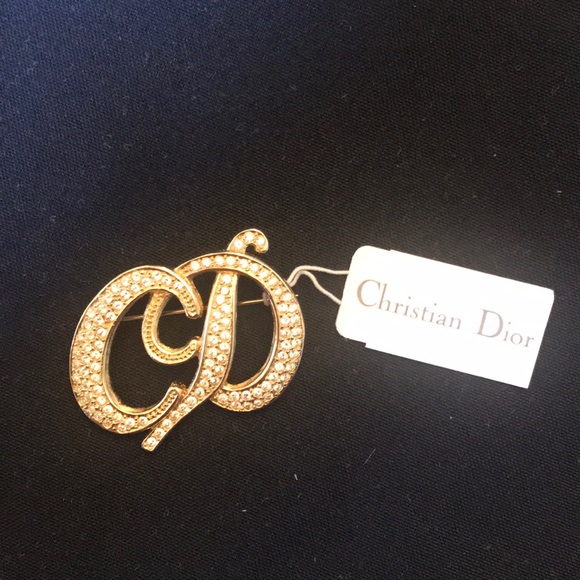 Dior | Jewelry | Christian Dior Pin | Poshmark